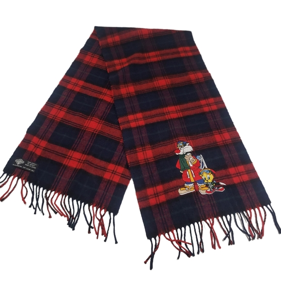 ACME | Accessories | Vtg 9s Acme Looney Tunes Sylvester Tweety Tartan ...
